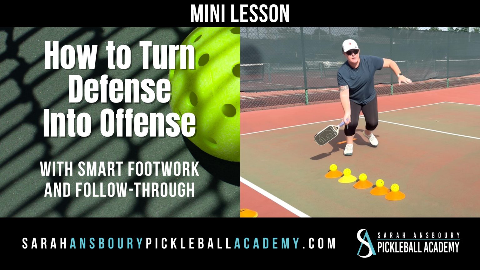 The Overhead In 3 Steps - Sarah Ansboury Pickleball Academy