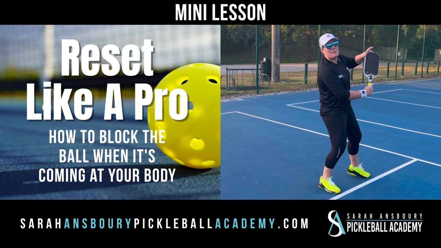 The Overhead In 3 Steps - Sarah Ansboury Pickleball Academy